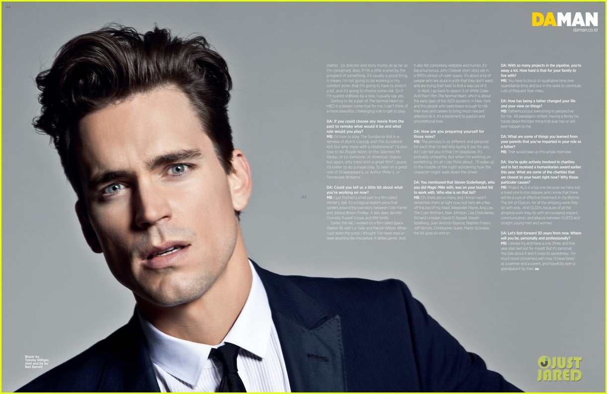 Matt Bomer: 'Da Man' Magazine Fashion Feature: Photo 2803075 | Magazine ...