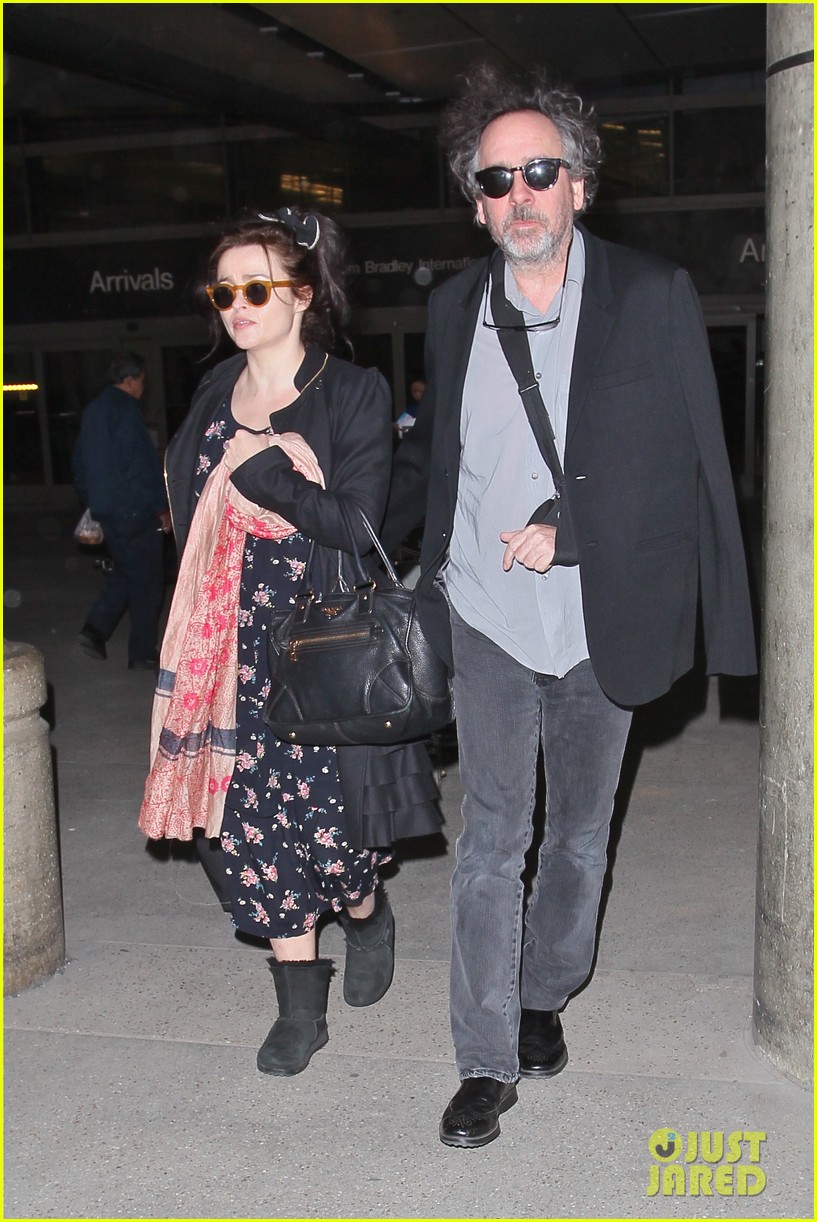 Helena Bonham Carter & Tim Burton Arrive for Oscars Week!: Photo ...