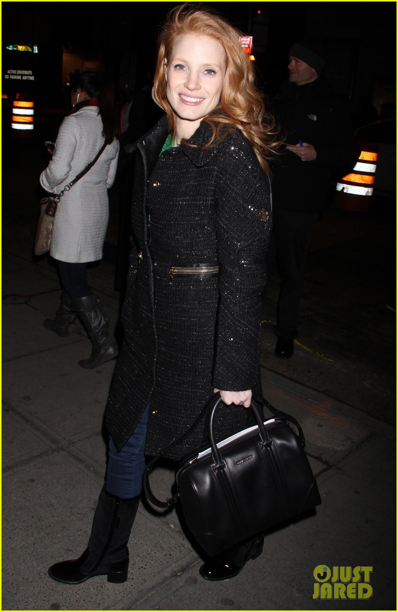 Jessica Chastain: Chaplin Models Ellen DeGeneres' Gifts!: Photo 2806935 ...