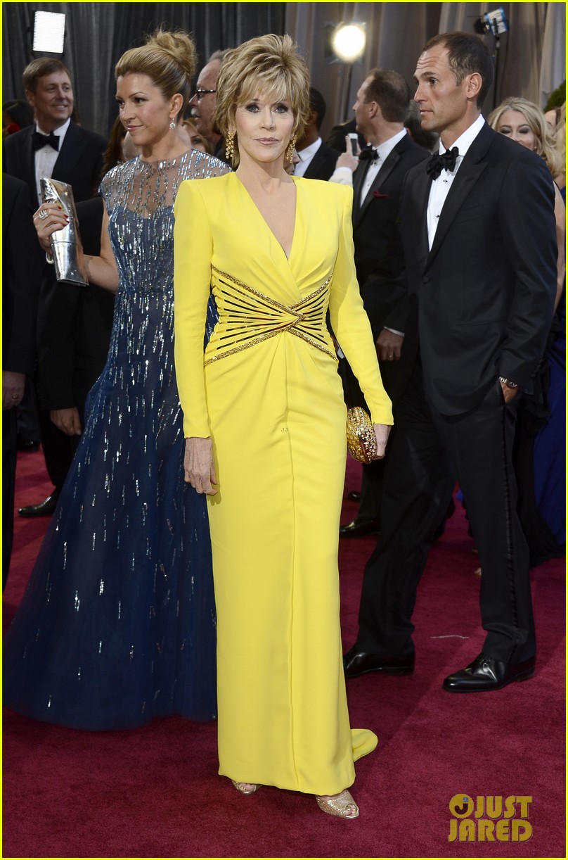 Jane Fonda - Oscars 2013 Red Carpet: Photo 2819144 | Jane Fonda Photos ...