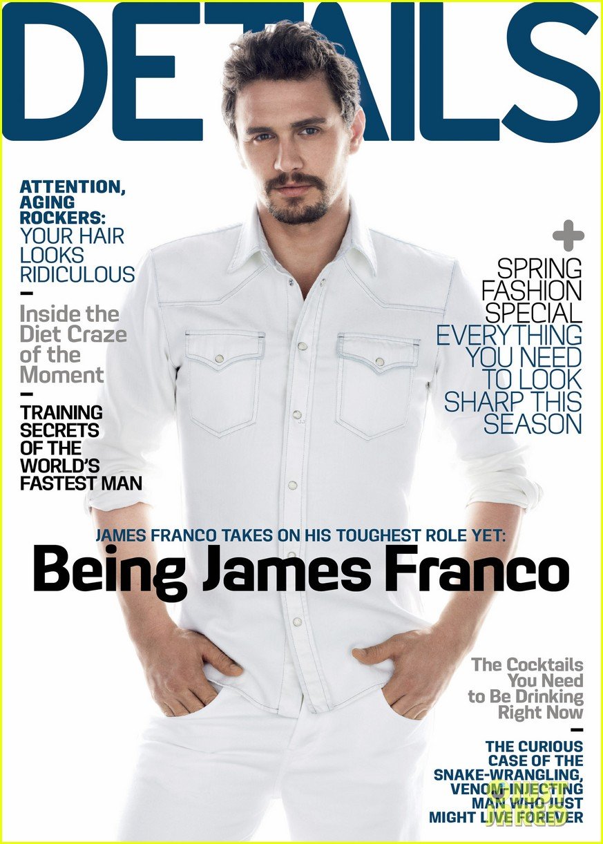 James Franco Covers 'Details' March 2013: Photo 2810713 | Magazine ...