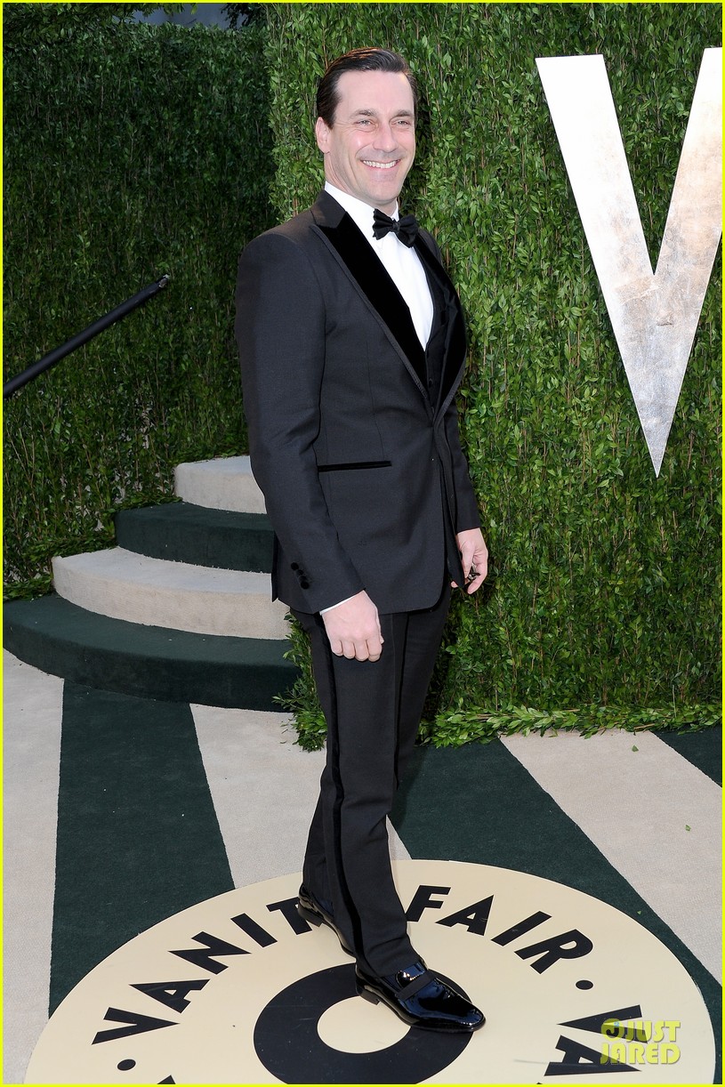 Jon Hamm & Jennifer Westfeldt - Vanity Fair Oscars Party 2013: Photo ...