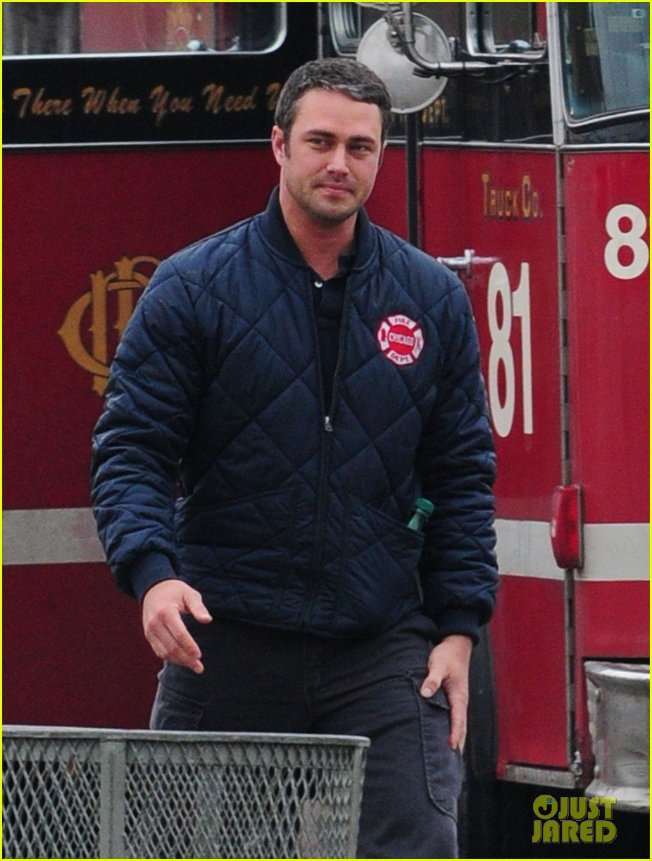 Taylor Kinney & Jesse Spencer: 'Chicago Fire' Casts a Puppy!: Photo ...