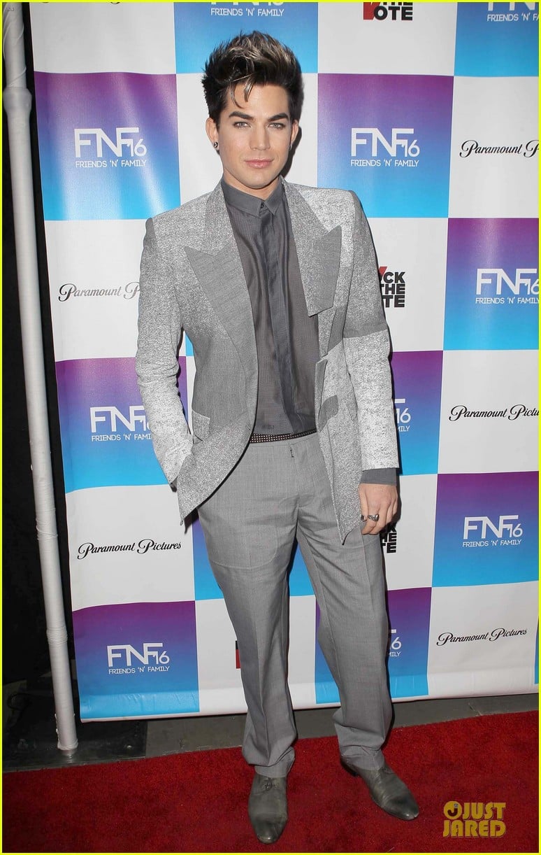 Adam Lambert: Pre-Grammy Friends 'N' Family Event!: Photo 2807876 ...
