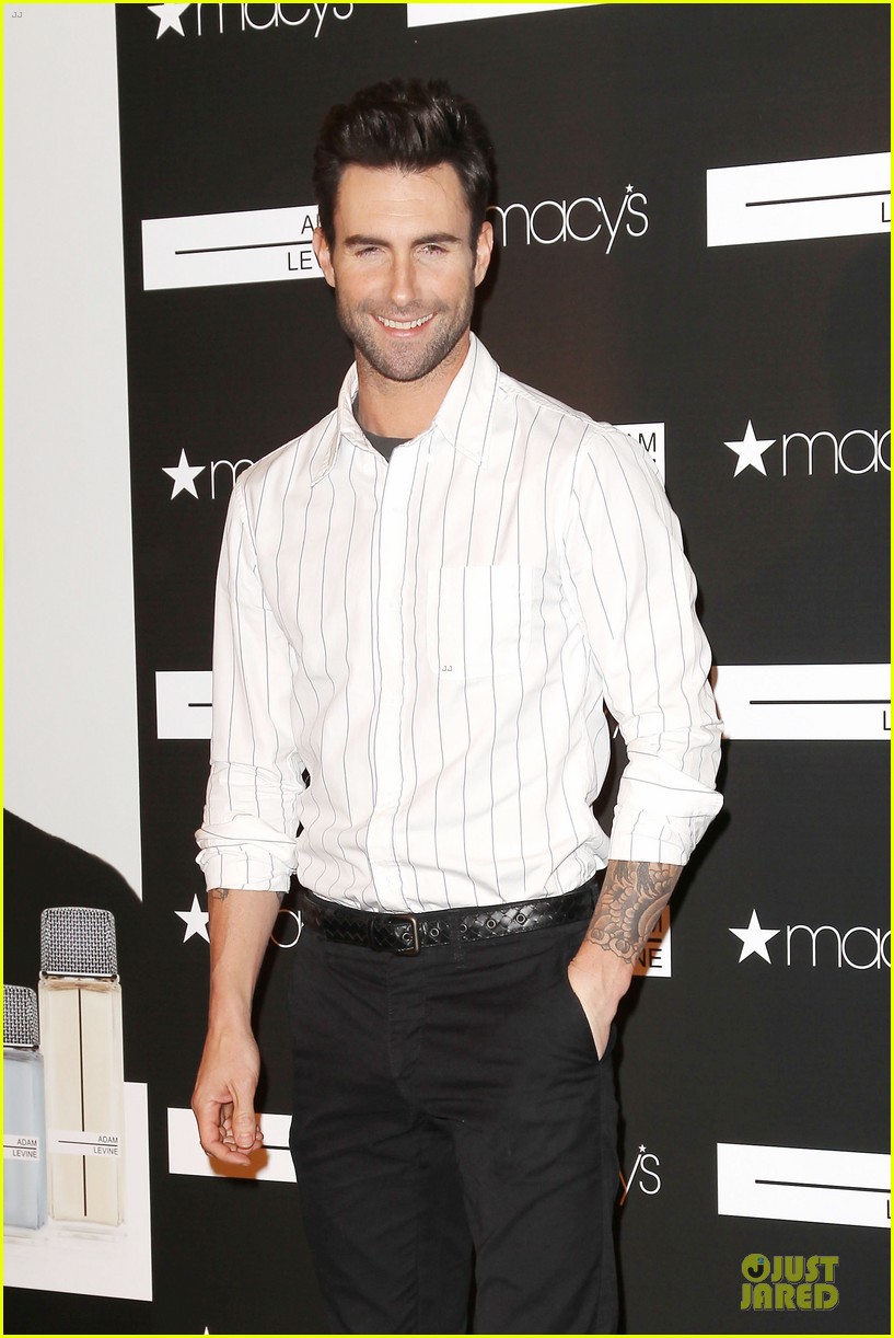 Adam Levine: Fragrance Launch in New York City!: Photo 2813240 | Adam ...
