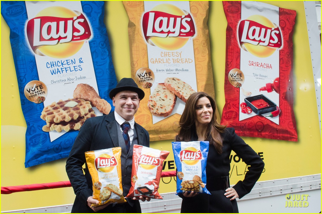 Eva Longoria: Lay's Do Us a Flavor Contest Finalists Announcement ...