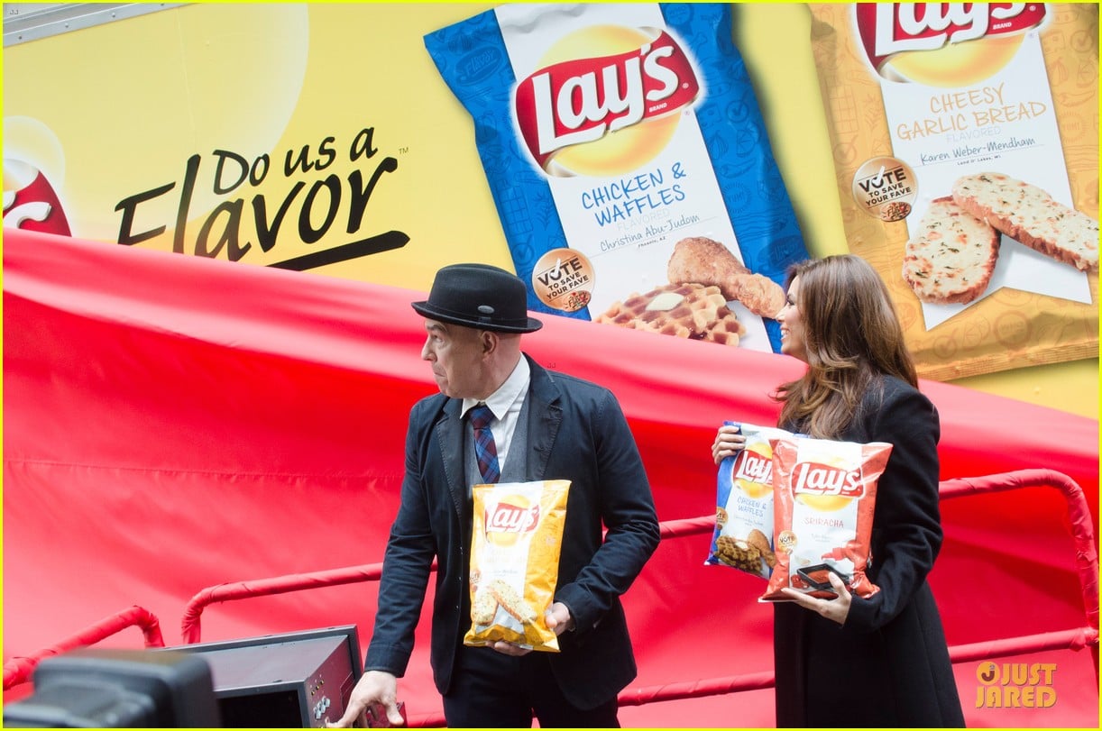 Eva Longoria: Lay's Do Us a Flavor Contest Finalists Announcement ...