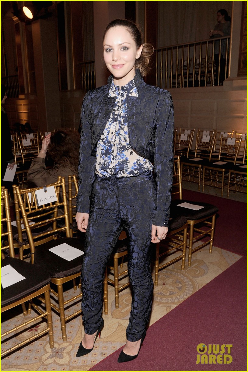 Katharine McPhee & Chelsea Handler: DVF Fashion Show!: Photo 2809836 ...