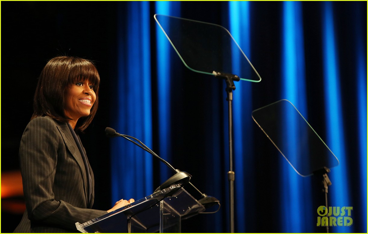 Michelle Obama: School Exercise Program with Jordin Sparks!: Photo ...