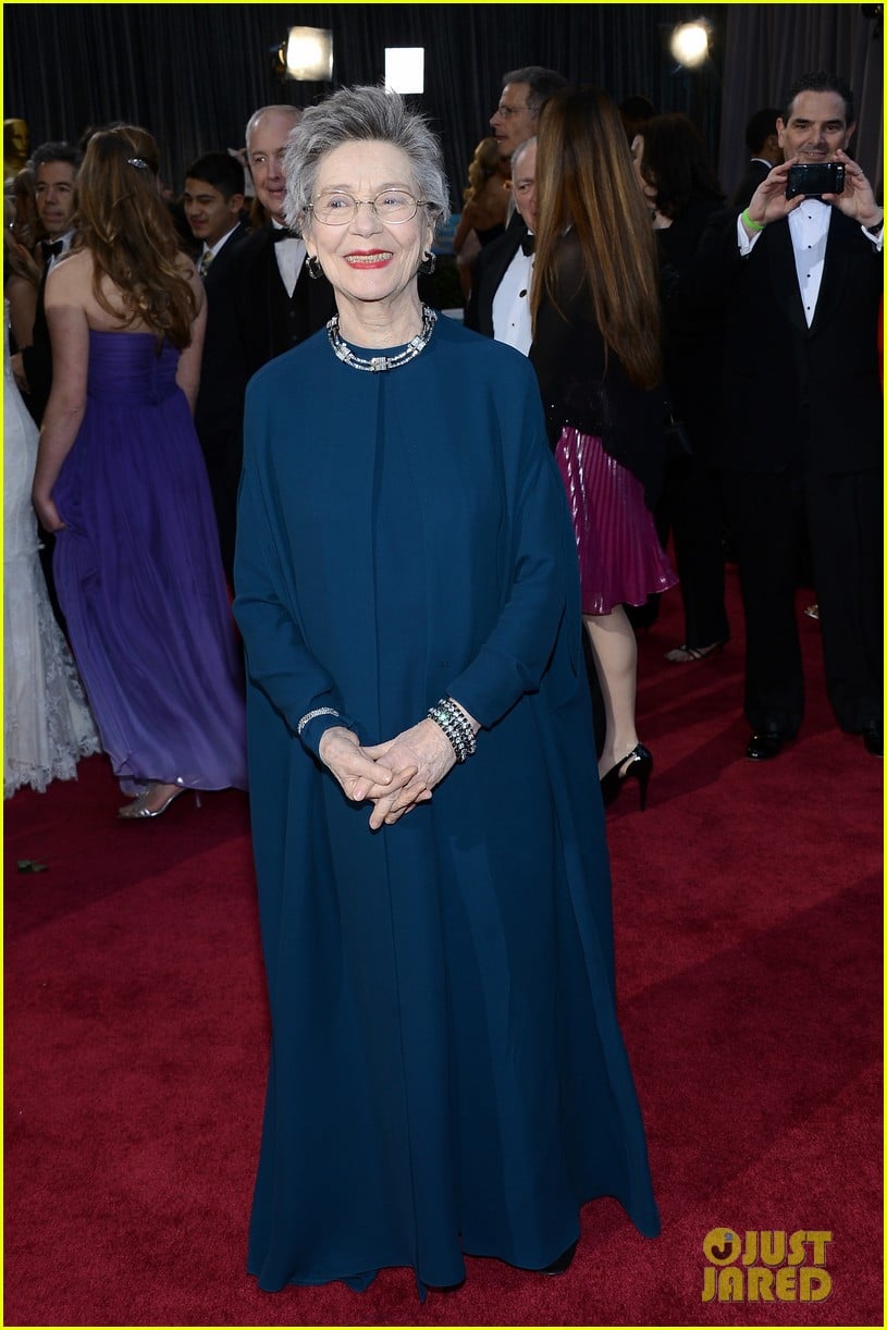 Emmanuelle Riva - Oscars 2013 Red Carpet: Photo 2819213 | Photos | Just ...