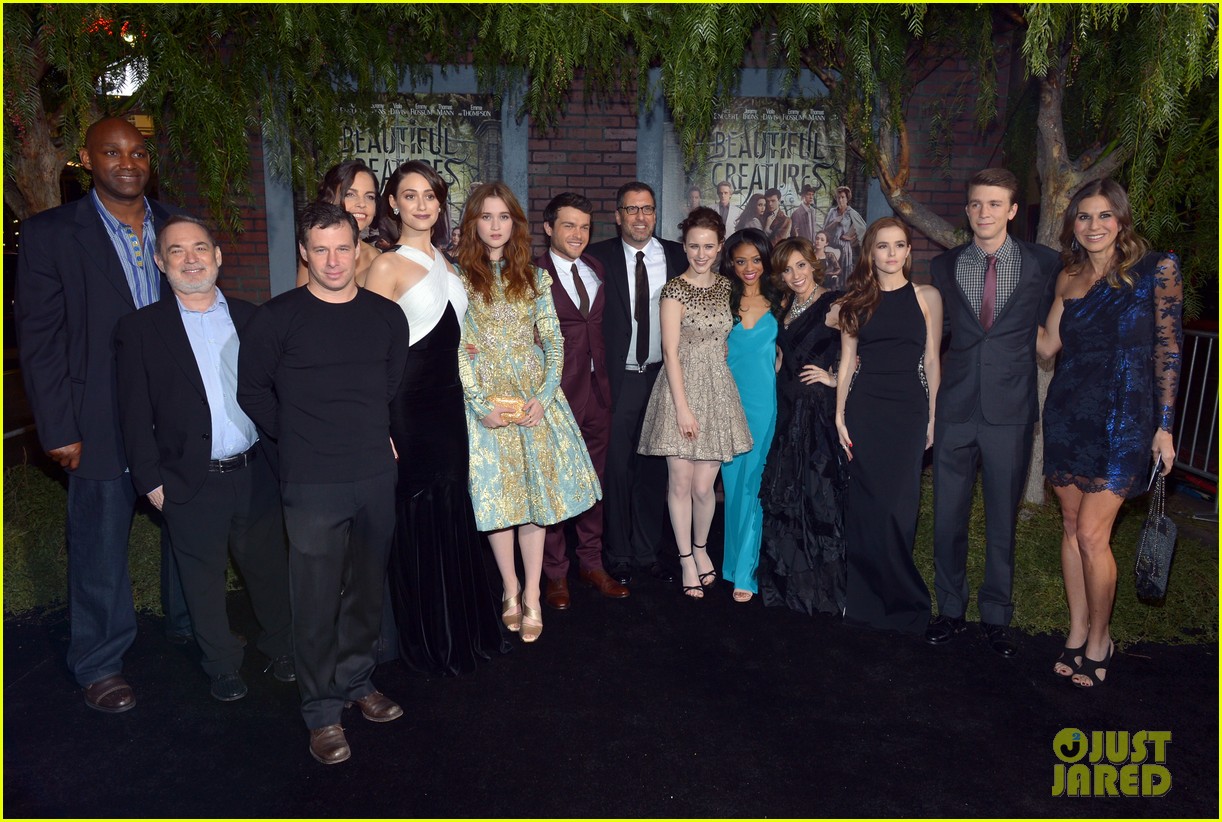 Emmy Rossum & Alice Englert: 'Beautiful Creatures' Premiere!: Photo ...