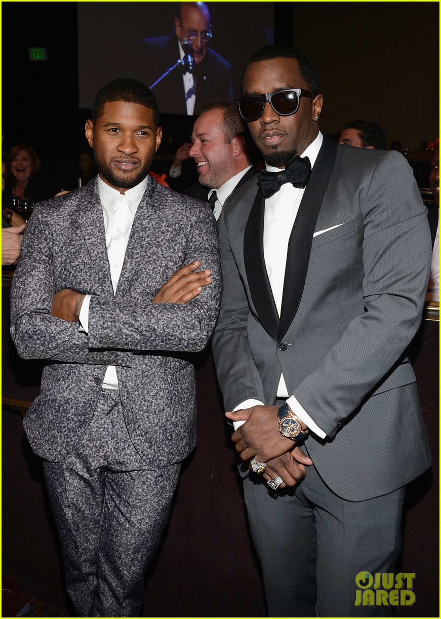 Usher, Ciara, & Ellie Goulding - Clive Davis Pre-Grammy Party!: Photo ...