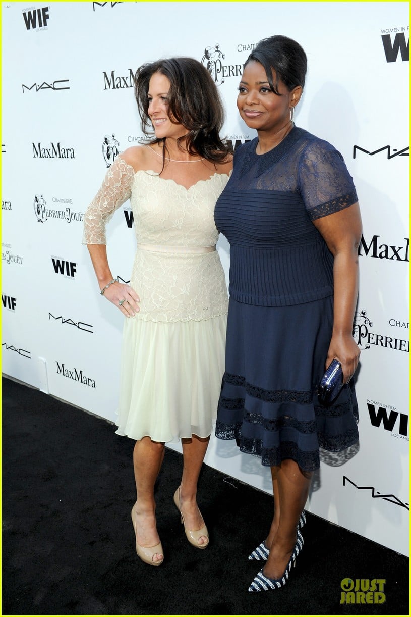 Viola Davis & Octavia Spencer: Women in Film Pre-Oscar Cocktail Party ...