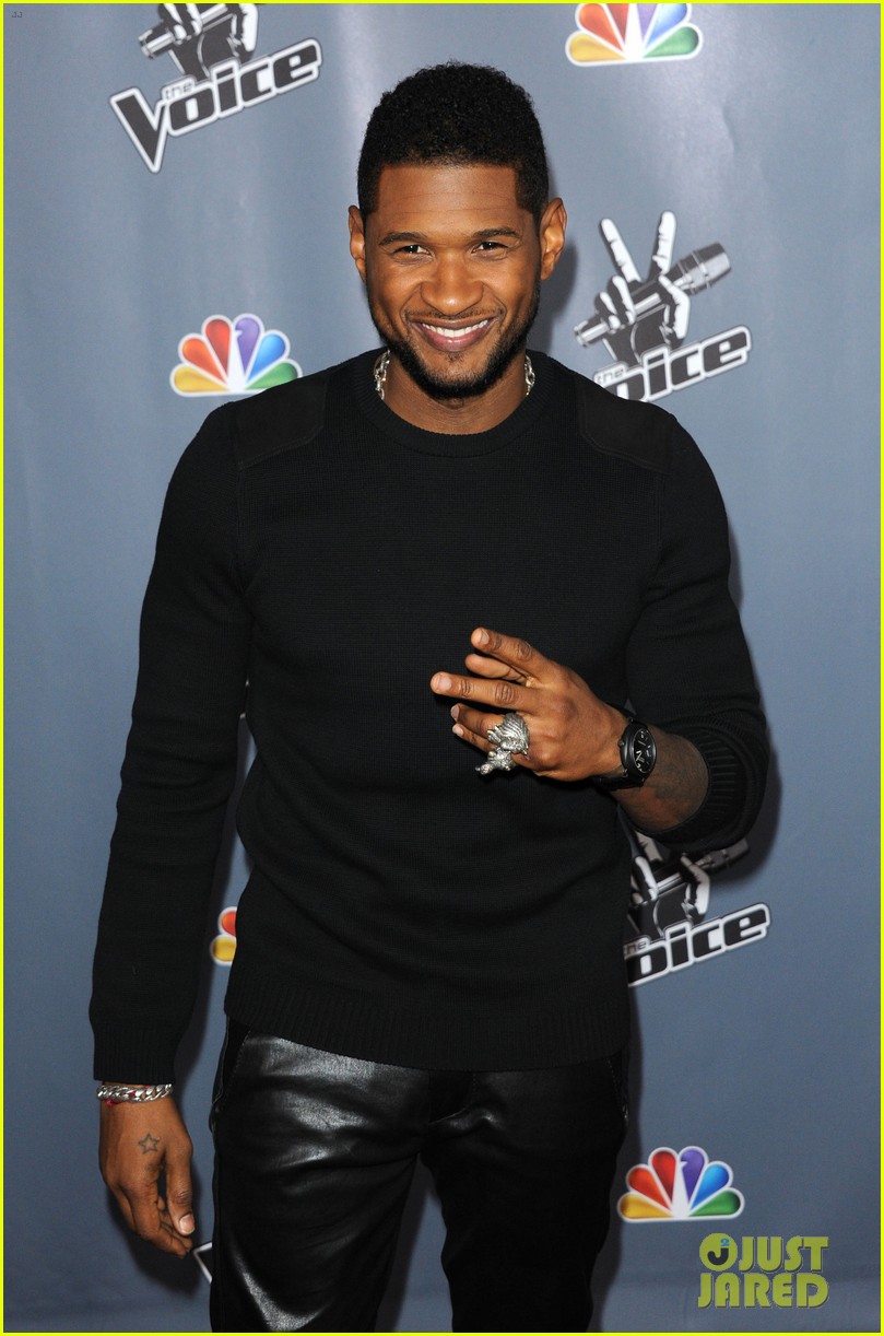 Christina Aguilera & Usher: 'The Voice' Season 4 Screening!: Photo ...