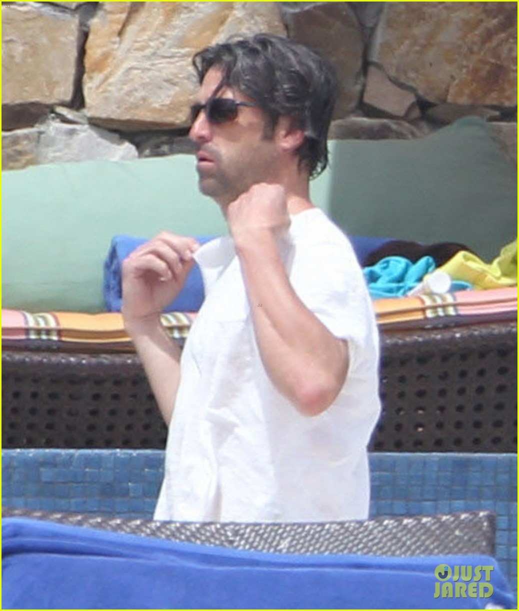 Patrick Dempsey: Shirtless Family Vacation in Cabo!: Photo 2840628 ...