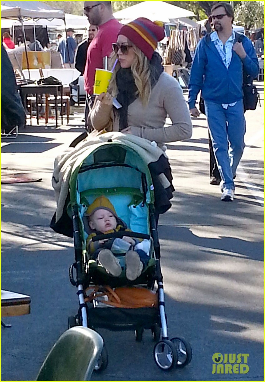 Hilary Duff & Mike Comrie: Family Fun Weekend with Luca!: Photo 2828953 ...