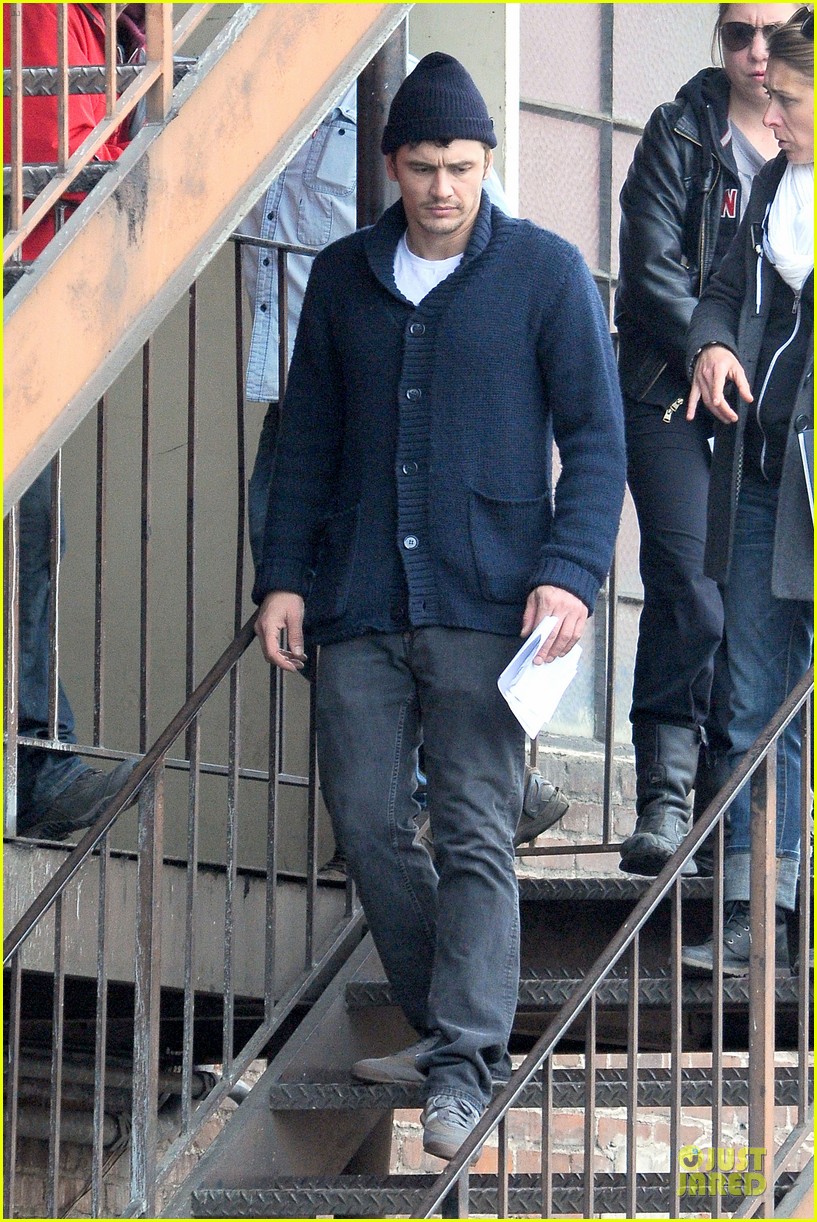 James Franco: 'Bukowski' Rainy Set Directing!: Photo 2827456 | James ...