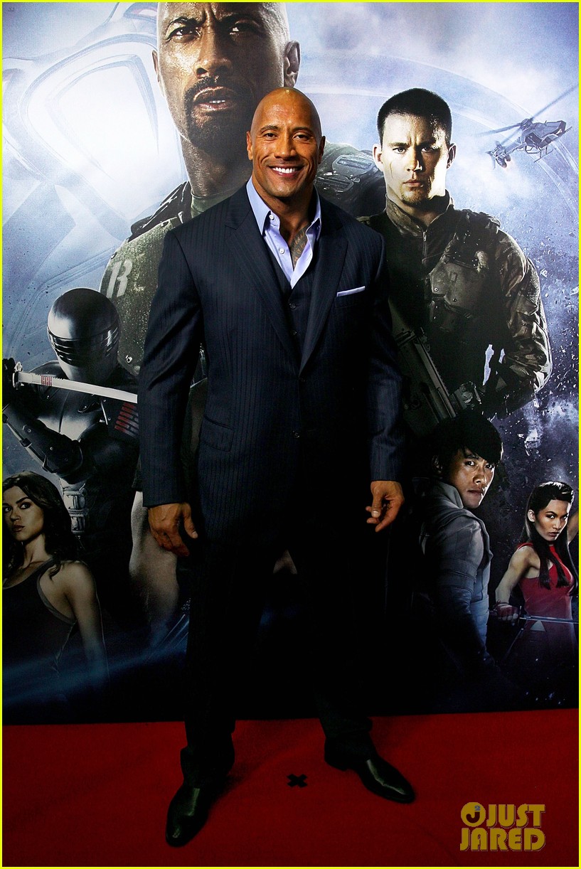 Dwayne Johnson: 'G.I. Joe 2 - Retaliation' Australian Premiere!: Photo ...