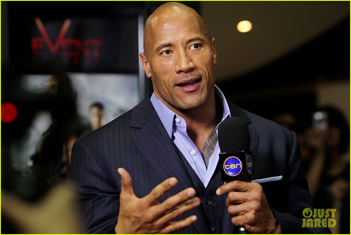 Dwayne Johnson: 'G.I. Joe 2 - Retaliation' Australian Premiere!: Photo ...