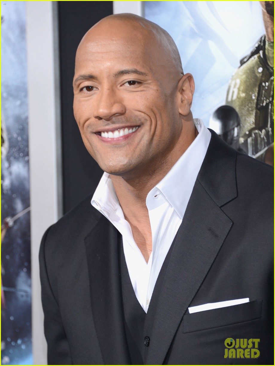 Dwayne Johnson & Adrianne Palicki: 'G.I. Joe' Premiere!: Photo 2839675 ...