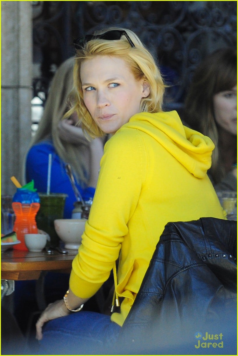 January Jones & Xander: Le Pain Quotidien Lunch!: Photo 2825165 ...
