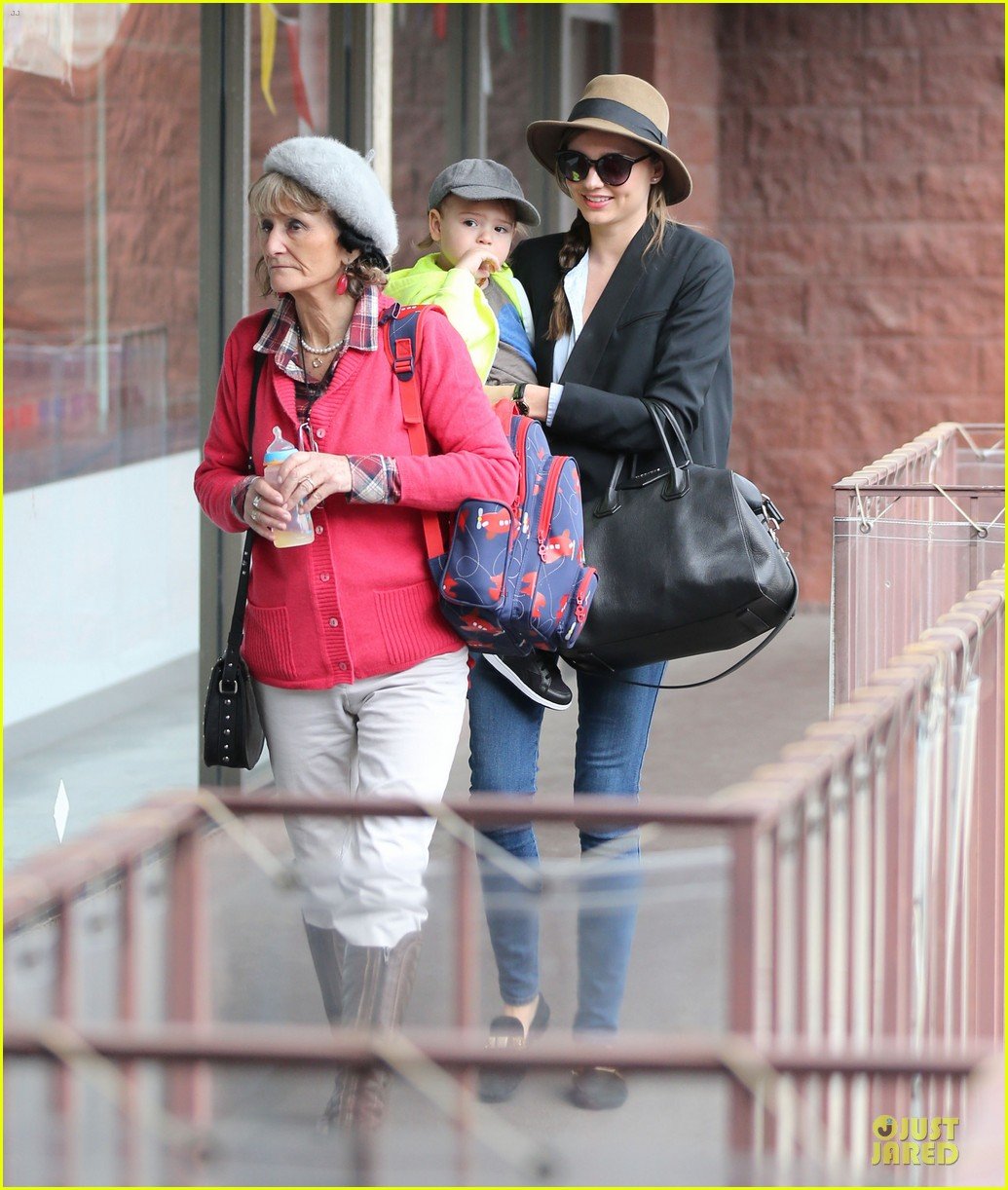 Miranda Kerr: Flynn's Gym Stop with Orlando Bloom's Mother Sonia ...
