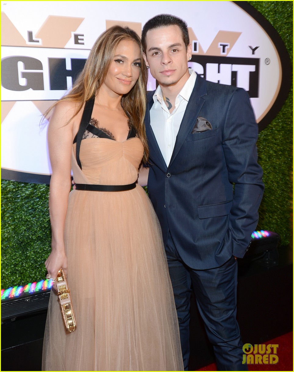 Jennifer Lopez: Celebrity Fight Night with Casper Smart!: Photo 2836610 ...