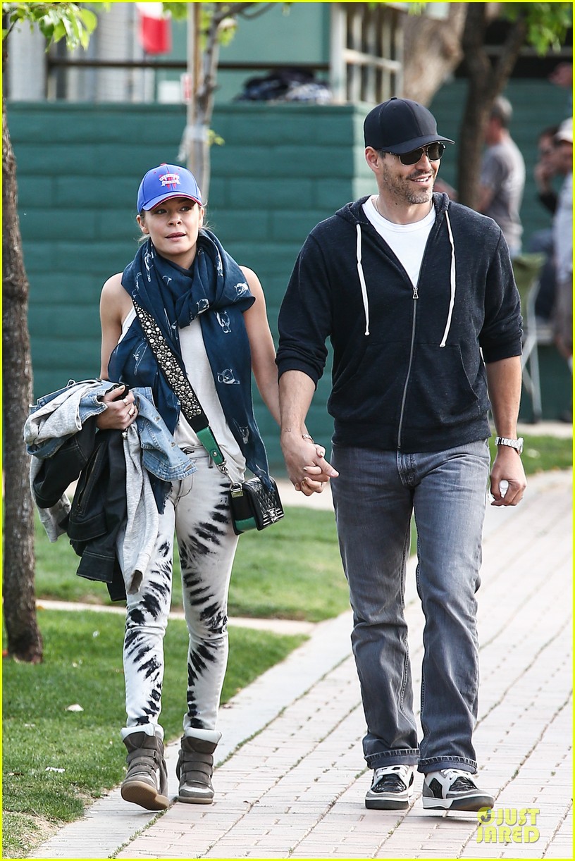 LeAnn Rimes & Eddie Cibrian: Jake's Baseball Game with Brandi Glanville ...