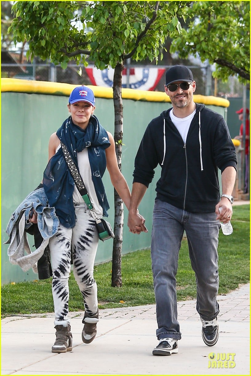 LeAnn Rimes & Eddie Cibrian: Jake's Baseball Game with Brandi Glanville ...