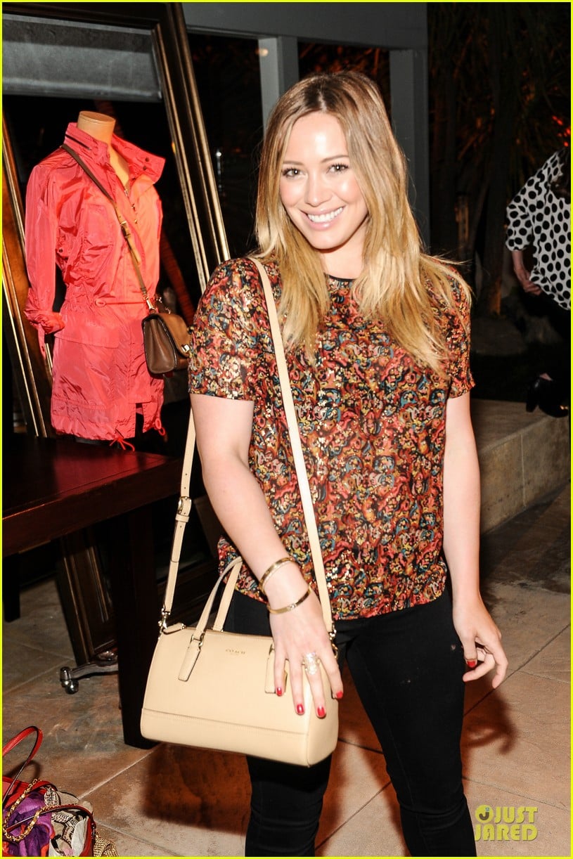 Emma Roberts & Hilary Duff: Theodora & Callum and Coach Cocktail Party ...