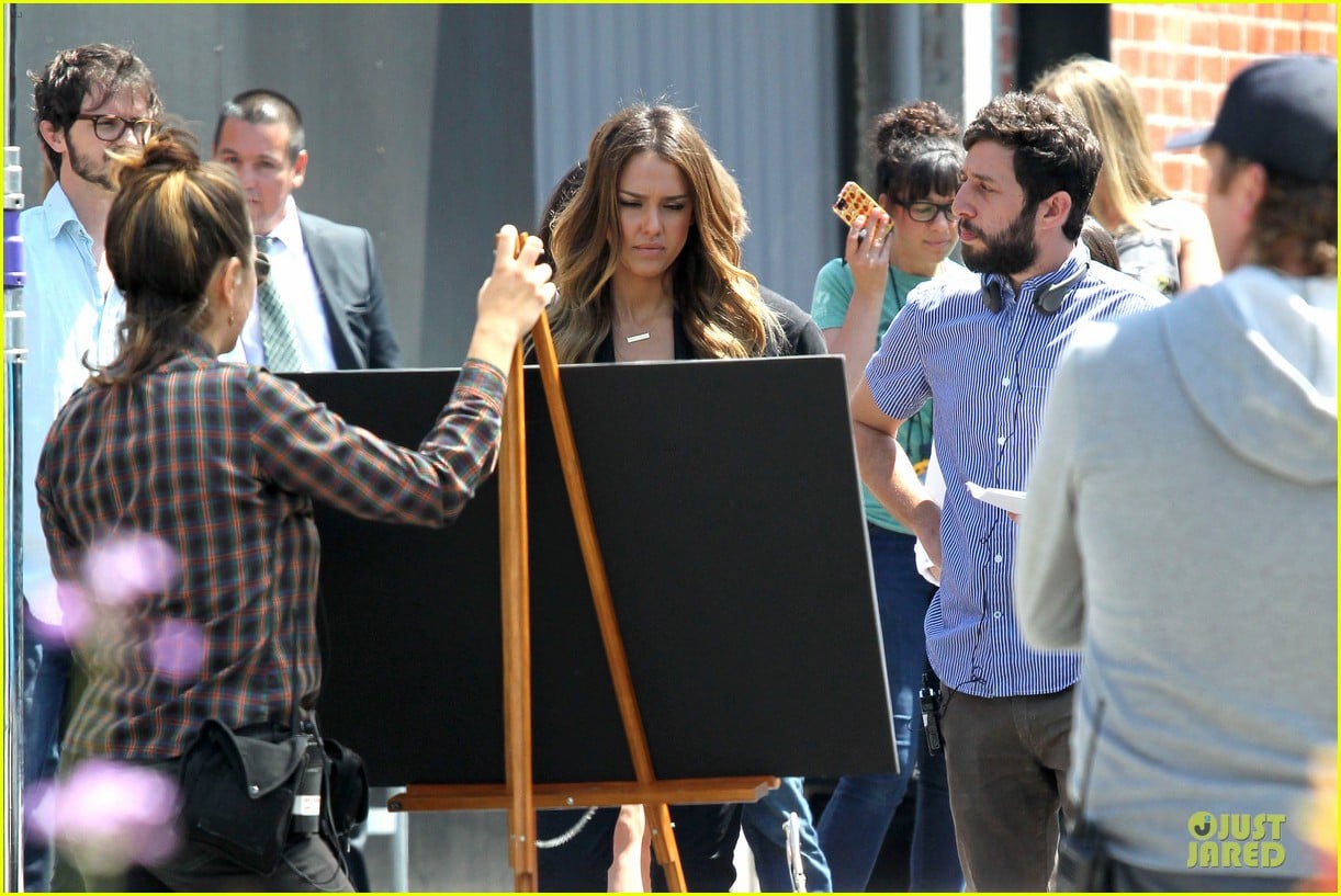 Jessica Alba: Commercial Filming in Santa Monica!: Photo 2856238 | Cash ...