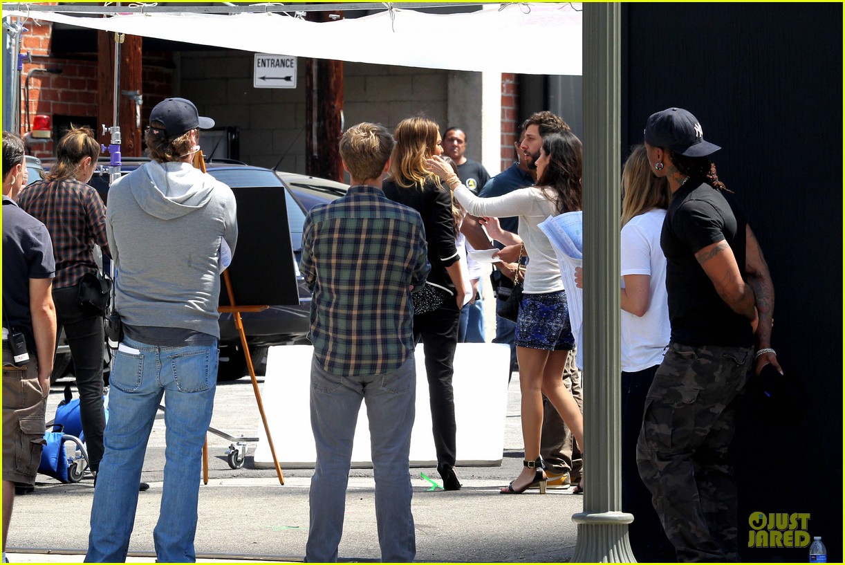 Jessica Alba: Commercial Filming in Santa Monica!: Photo 2856245 | Cash ...