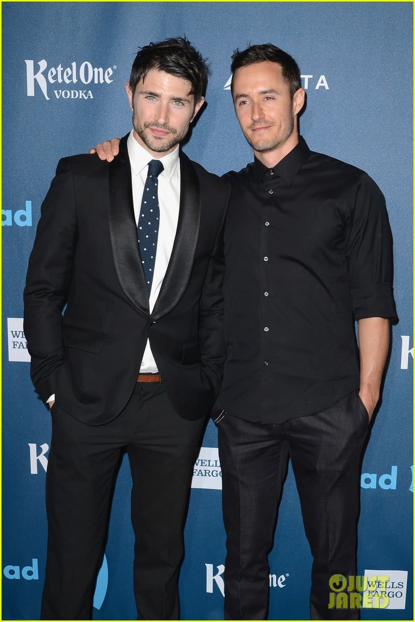 Matt Dallas & Blue Hamilton - GLAAD Media Awards 2013: Photo 2854476 ...