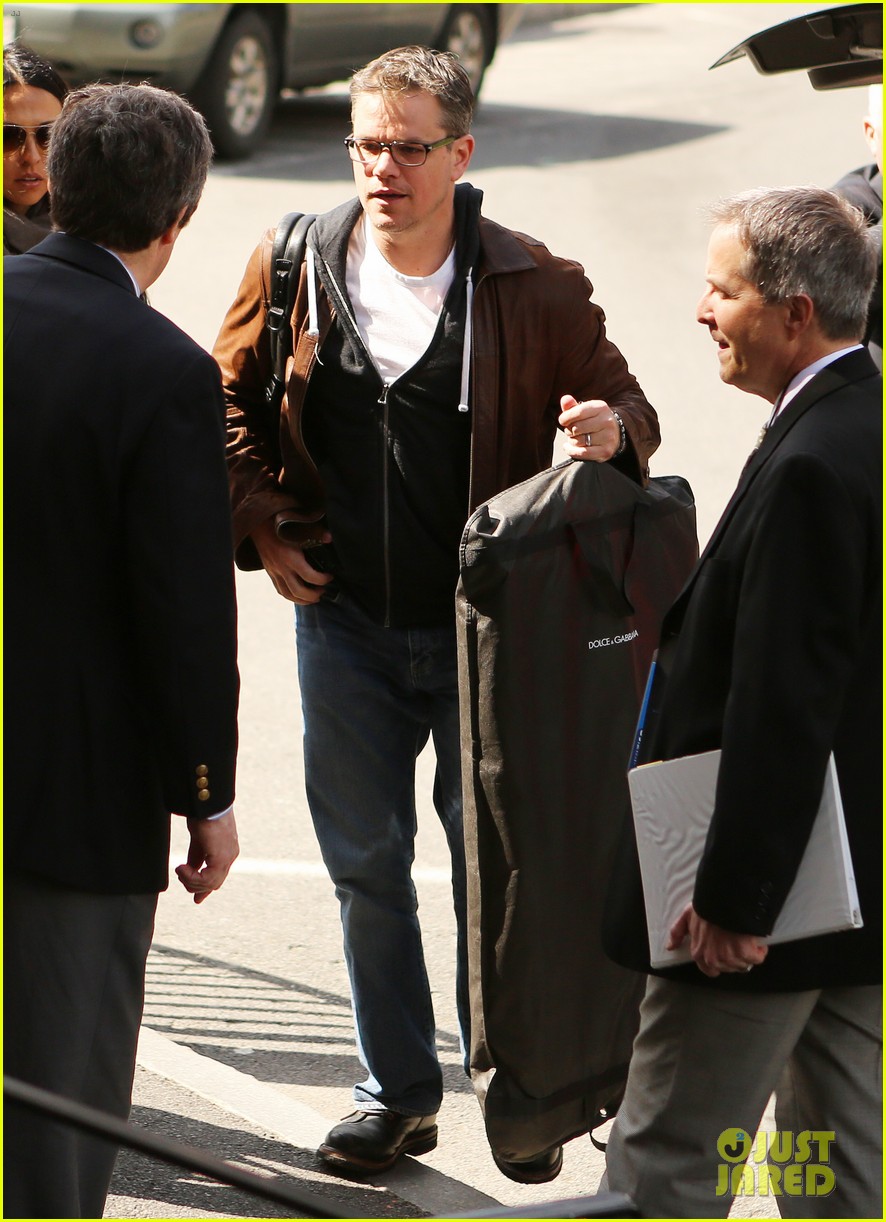 Matt Damon: Harvard Arts Medal Ceremony with Luciana!: Photo 2858213 ...