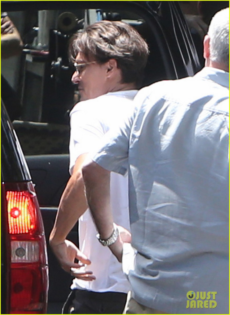 Johnny Depp Gets to Work After Date Night with Amber Heard: Photo ...