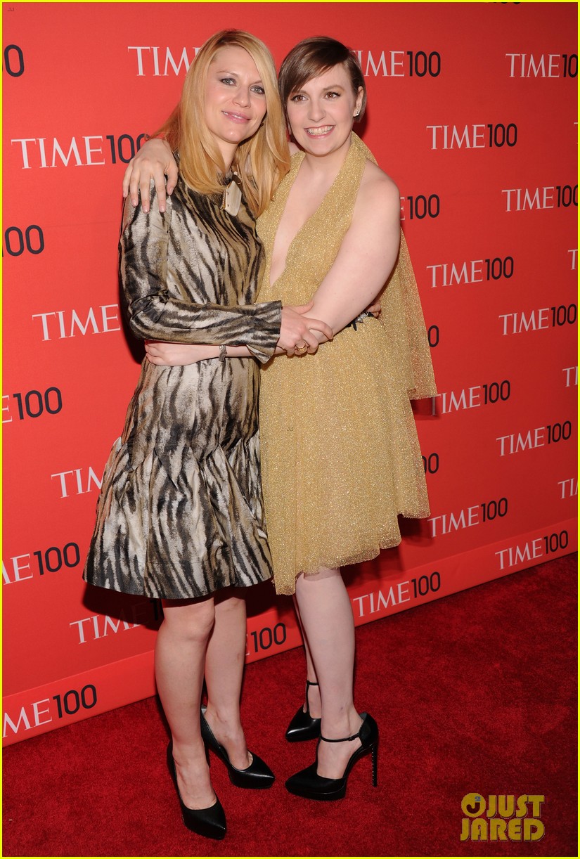Lena Dunham & Claire Danes - Time 100 Gala 2013: Photo 2856863 | Claire ...