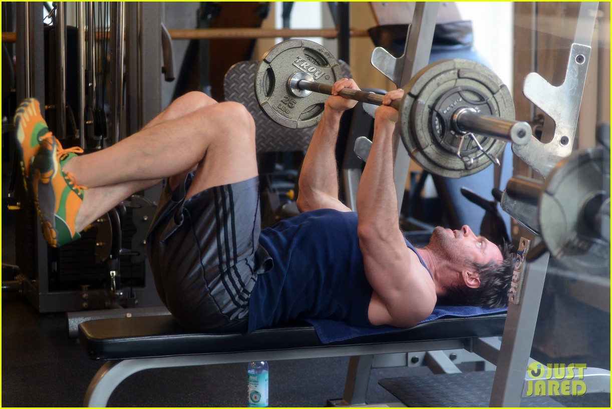 Hugh Jackman: Bulging Biceps Workout!: Photo 2847032 | Ava Jackman ...