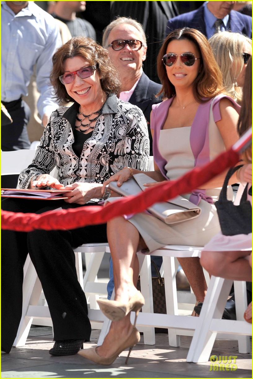 Eva Longoria: Jane Fonda's Hollywood Hand & Footprint Ceremony!: Photo ...