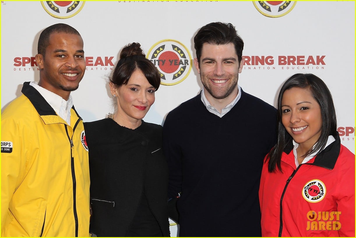 Max Greenfield & Chord Overstreet: City Year Los Angeles Fundraiser ...