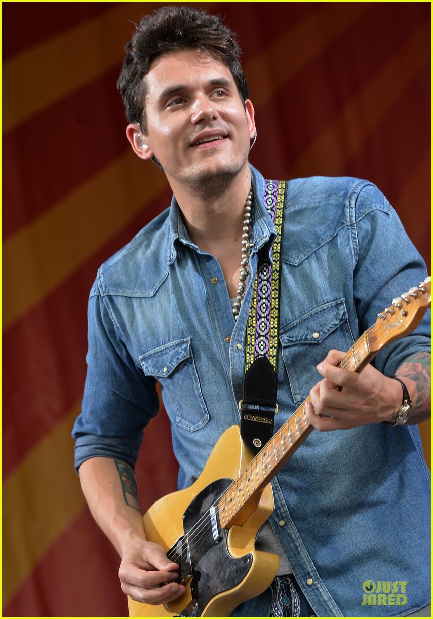 John Mayer: New Orleans Jazz & Heritage Music Festival!: Photo 2859242 ...