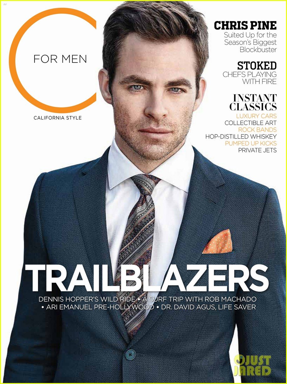 Chris Pine Covers 'C For Men' Magazine Spring 2013: Photo 2847962 ...