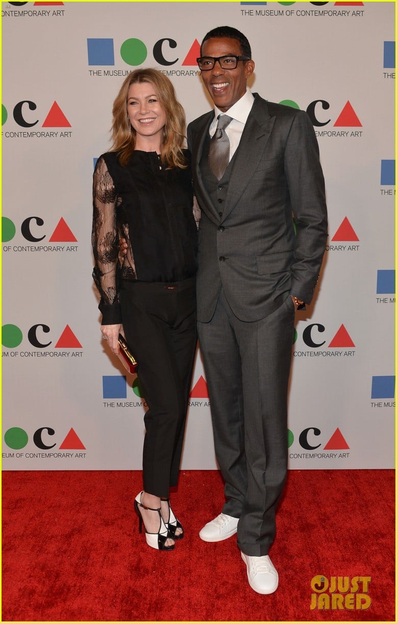 Ellen Pompeo: MOCA Gala 2013 with Chris Ivery!: Photo 2854601 | Chris ...