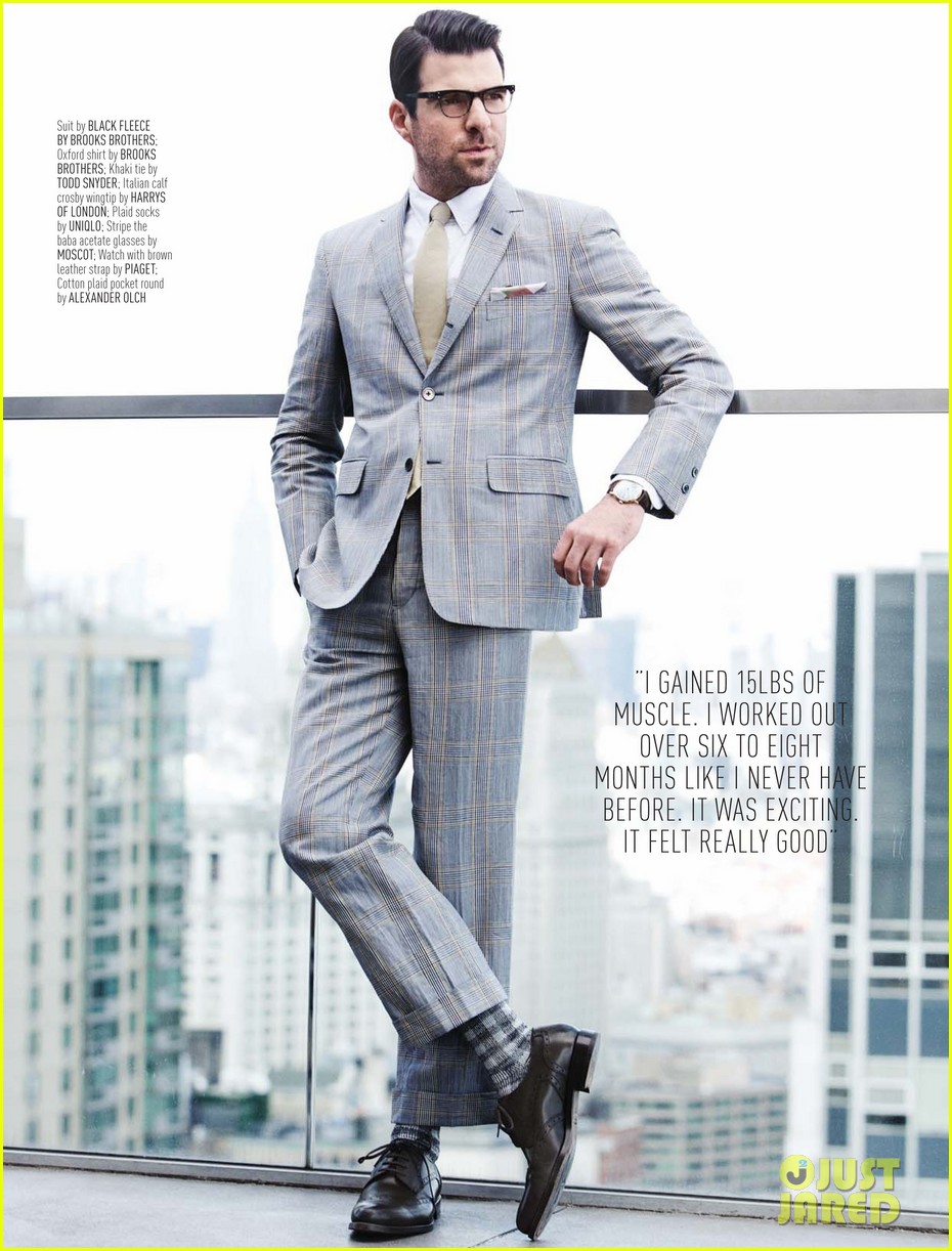 Zachary Quinto Covers 'August Man' May 2013 - Exclusive!: Photo 2858022 ...