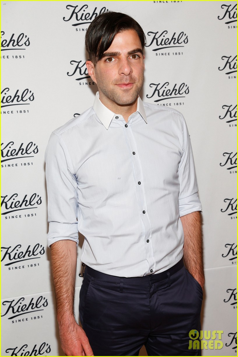 Zachary Quinto & AnnaSophia Robb: Kiehl's Environmental Launch: Photo ...