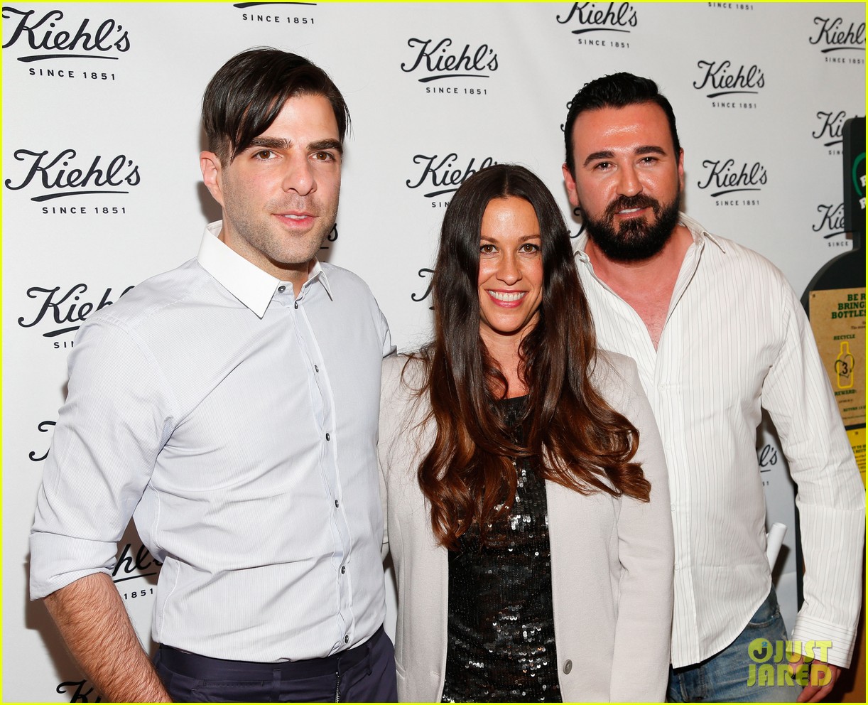Zachary Quinto & AnnaSophia Robb: Kiehl's Environmental Launch: Photo ...