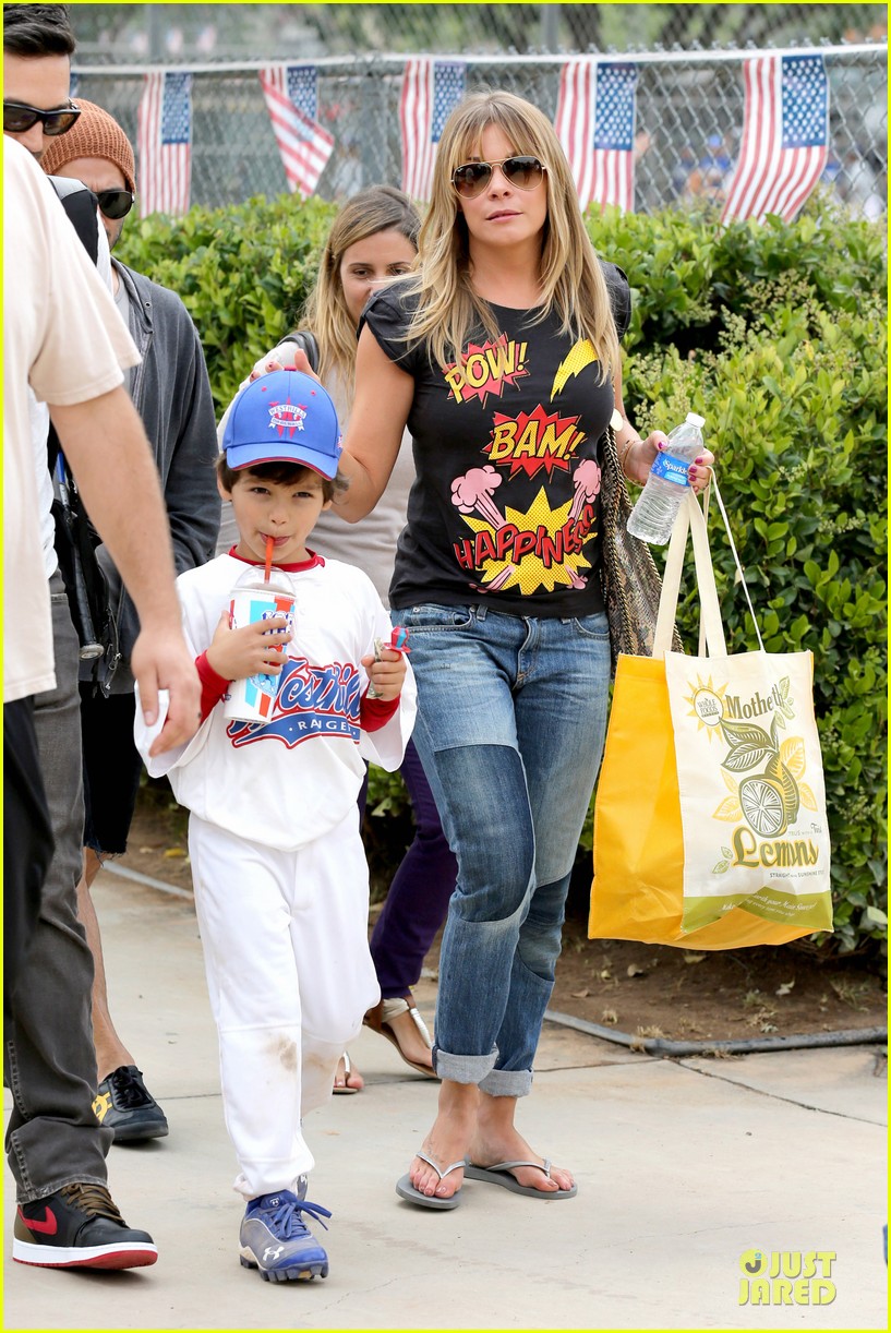 LeAnn Rimes & Eddie Cibrian: Jake's Pre-Party Baseball Game!: Photo ...