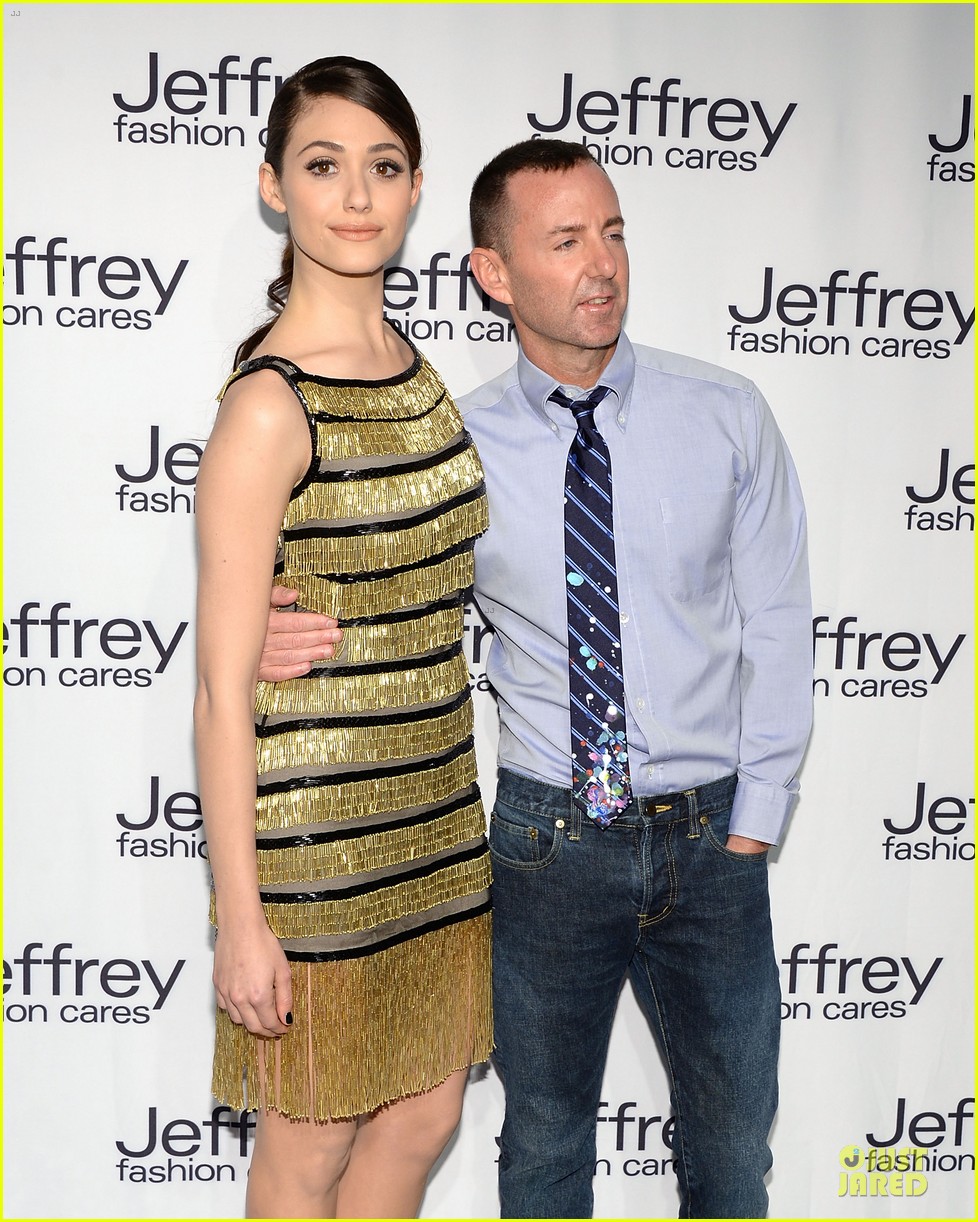 Emmy Rossum & Chrissy Teigen: Jeffrey Fashion Cares Celebration!: Photo ...