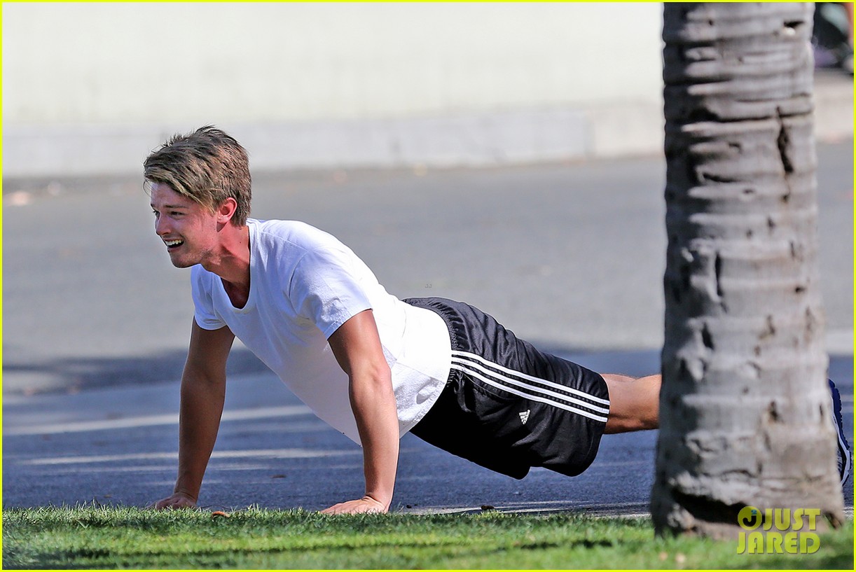 Patrick Schwarzenegger: L.A. Workout After Vegas Weekend!: Photo ...