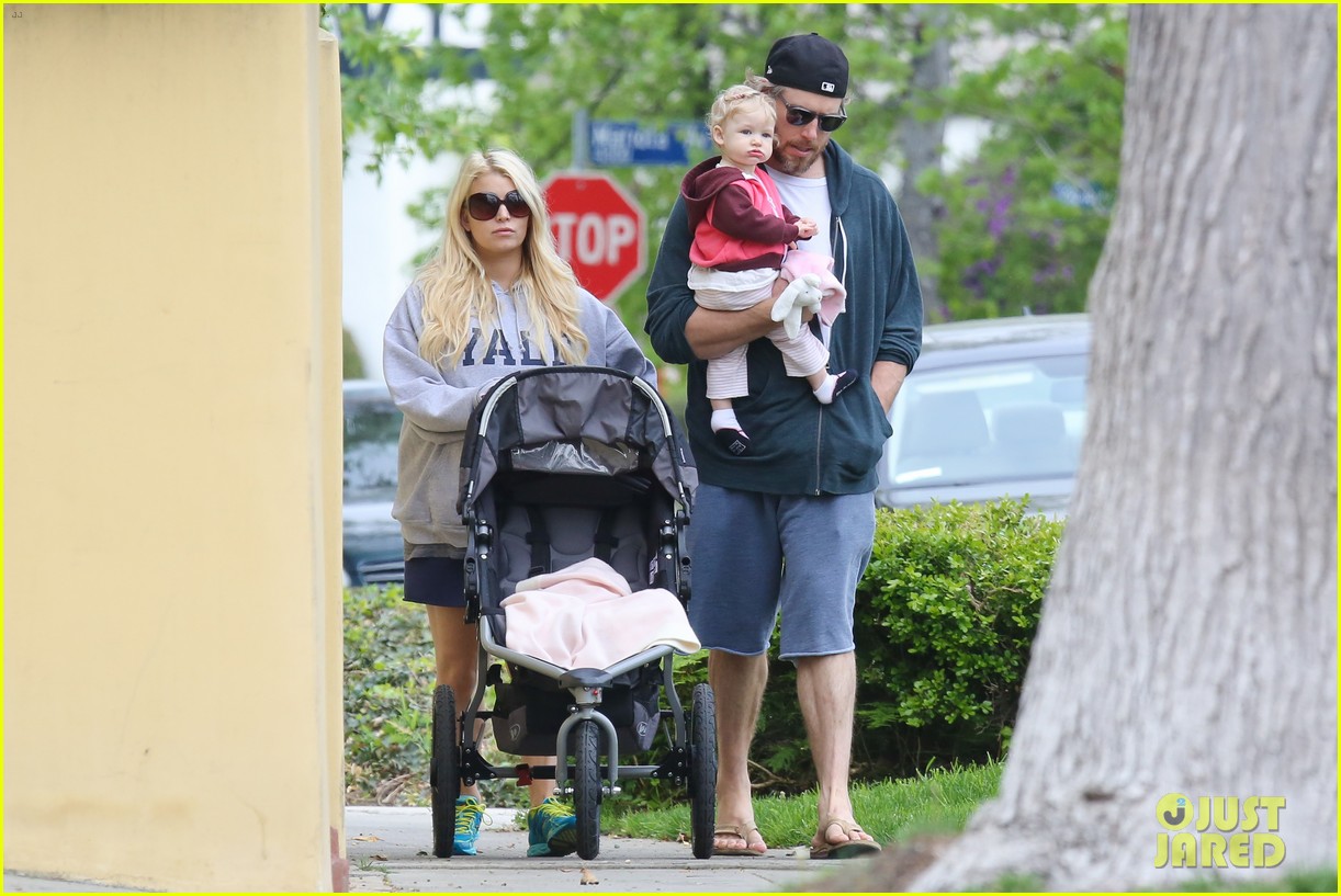 Jessica Simpson & Eric Johnson: Easter Outing with Maxwell!: Photo ...