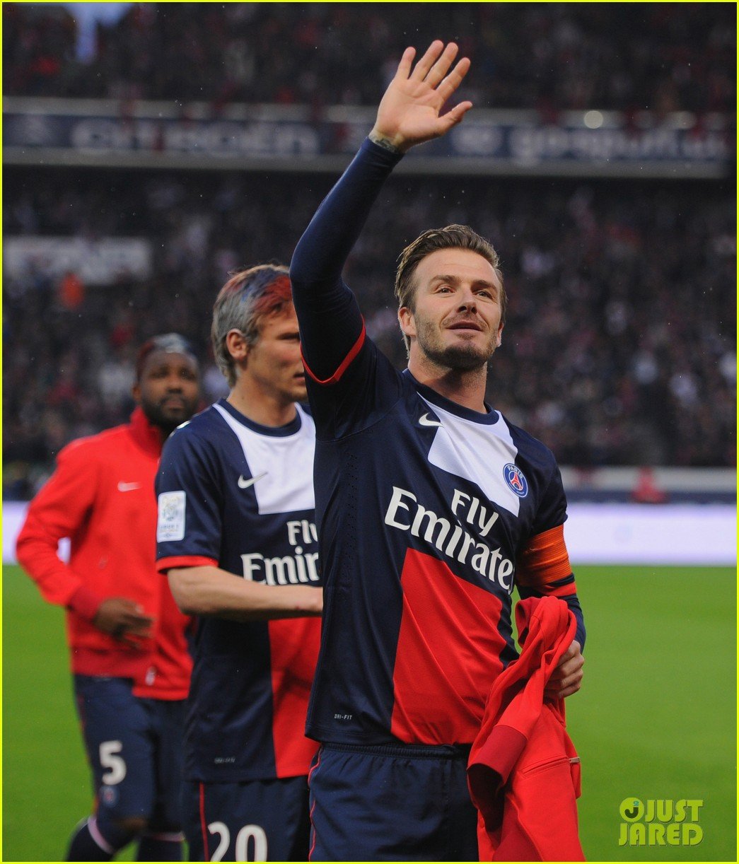 David Beckham Celebrates Last Soccer Game with Family!: Photo 2873281 ...